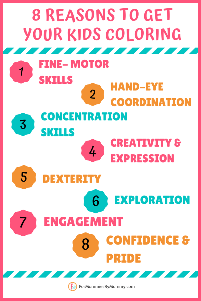 Coloring For Kids: 8 reasons why your kids should color more