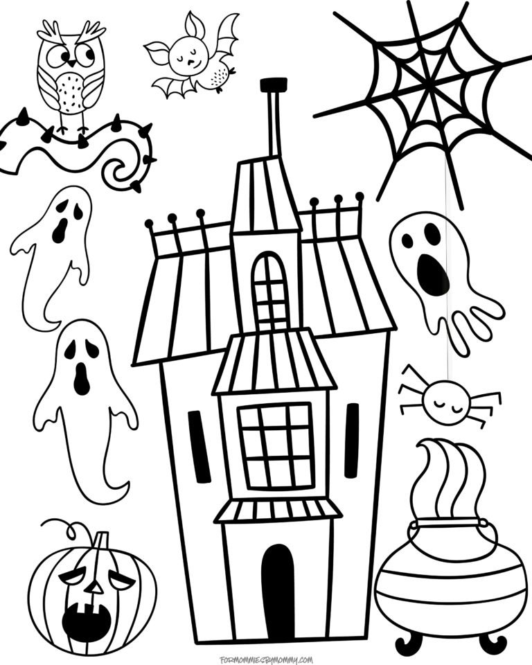 Free Halloween Activity Sheets For Kids