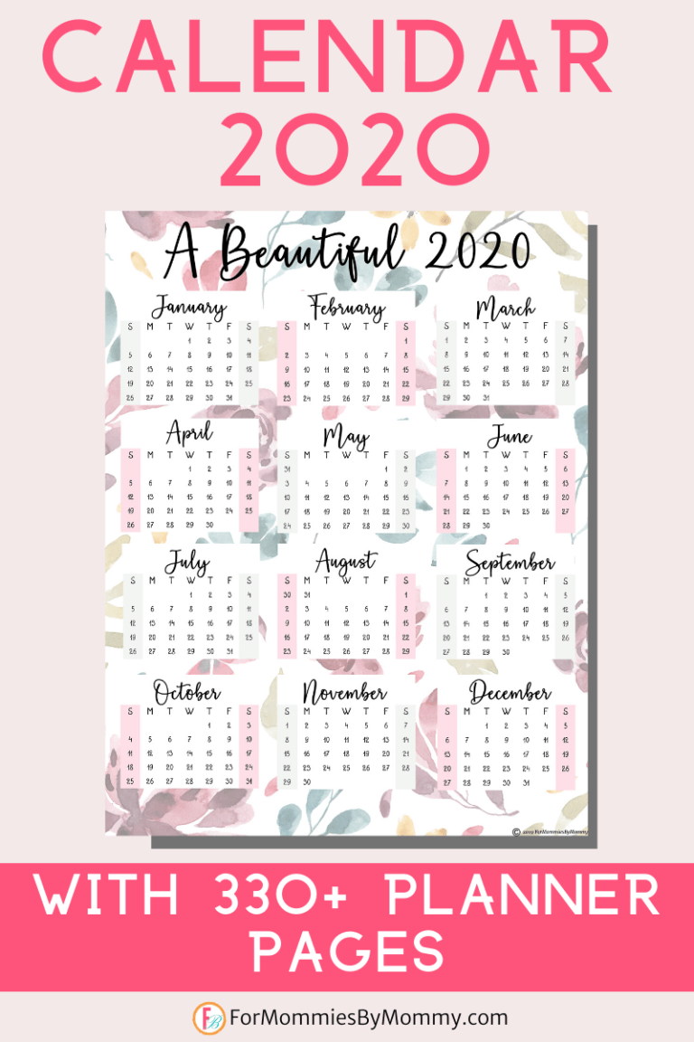 The Best Mom Planner Organizer: The Momtastic Planner 2020