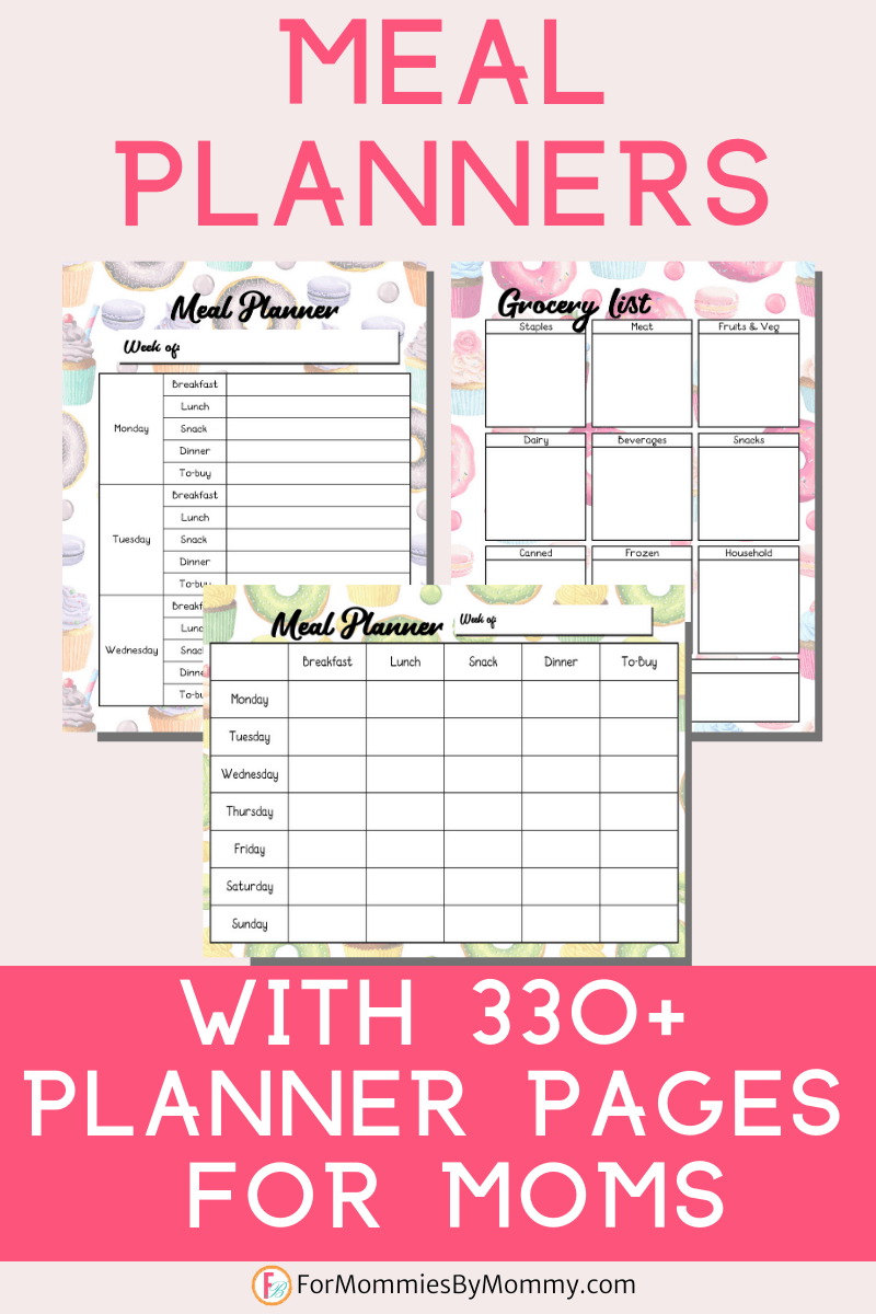 The Best Mom Planner Organizer: The Momtastic Planner 2020