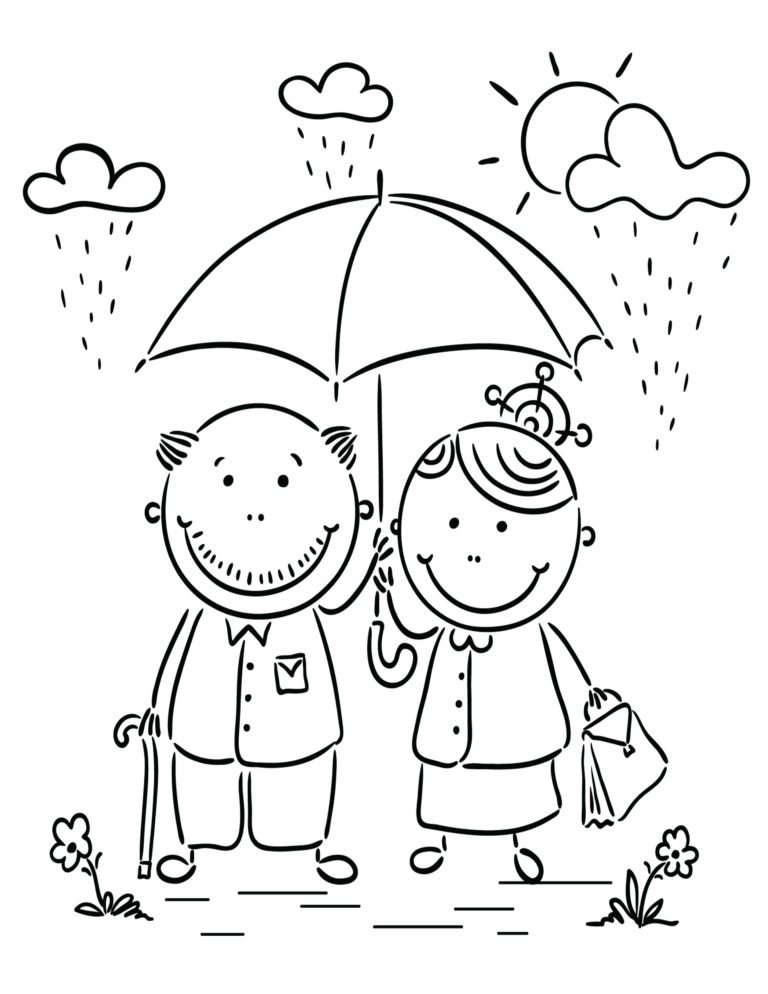 Free Printable Happy Family Coloring Pages For Kids