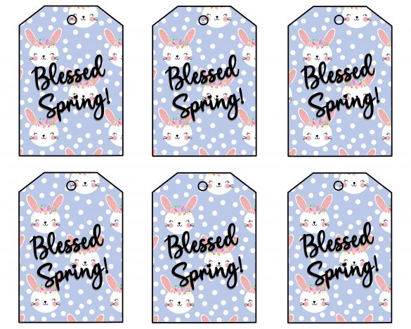 6 Adorable FREE Printable Easter Gift Tags