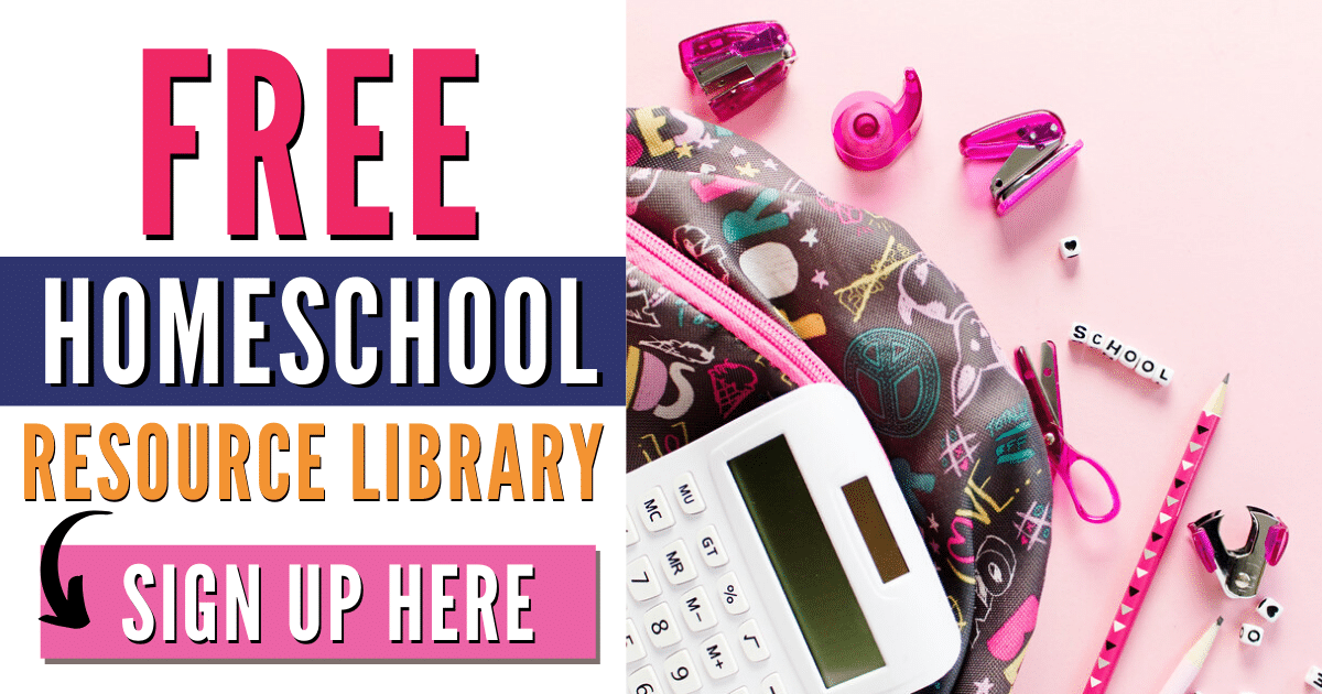 Free Homeschool Printables Resource Library