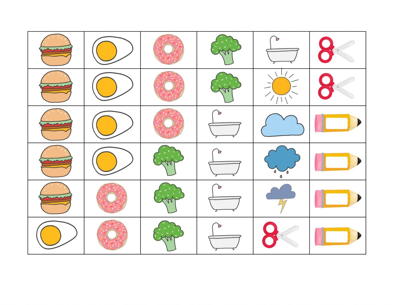 Customizable Free Weekly Activity Planner Template For Kids