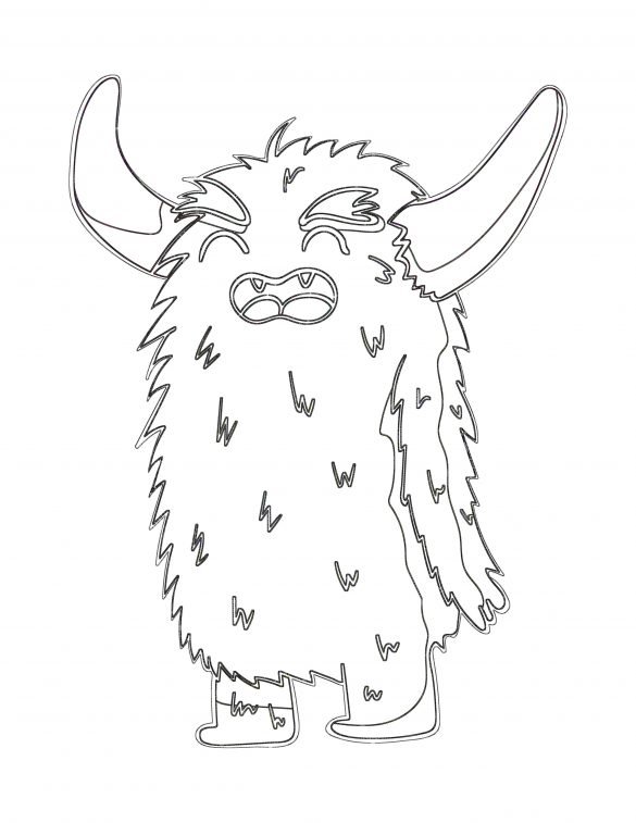 40 Silly Monster Coloring Pages And Doodle Pages For Kids