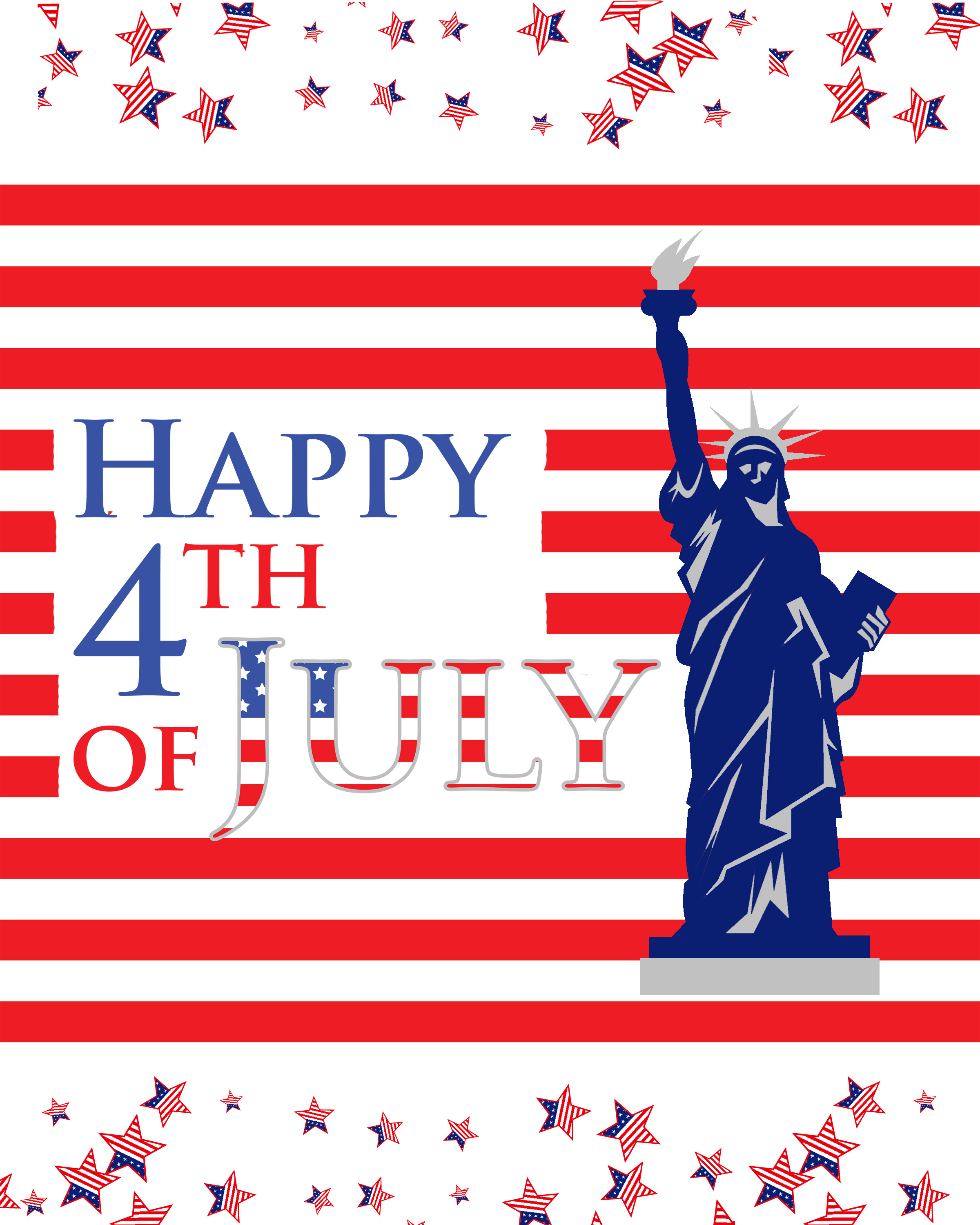 50+ 4th July Printables: Free Independence Day Bundle