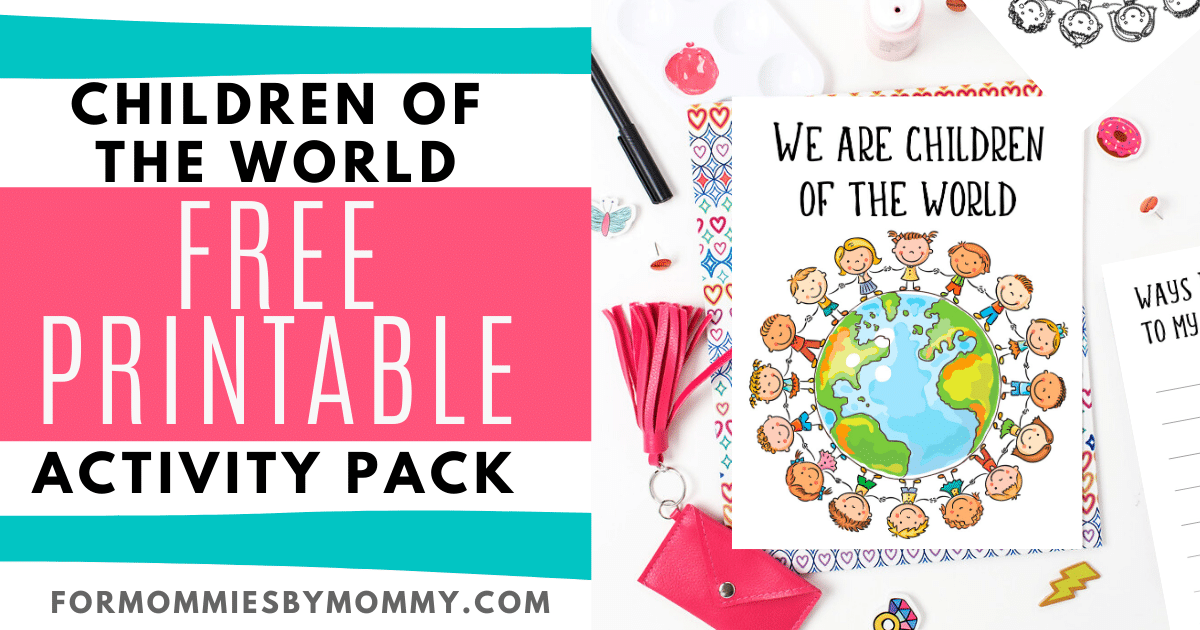 Children Of The World Free Printable Activity Pack