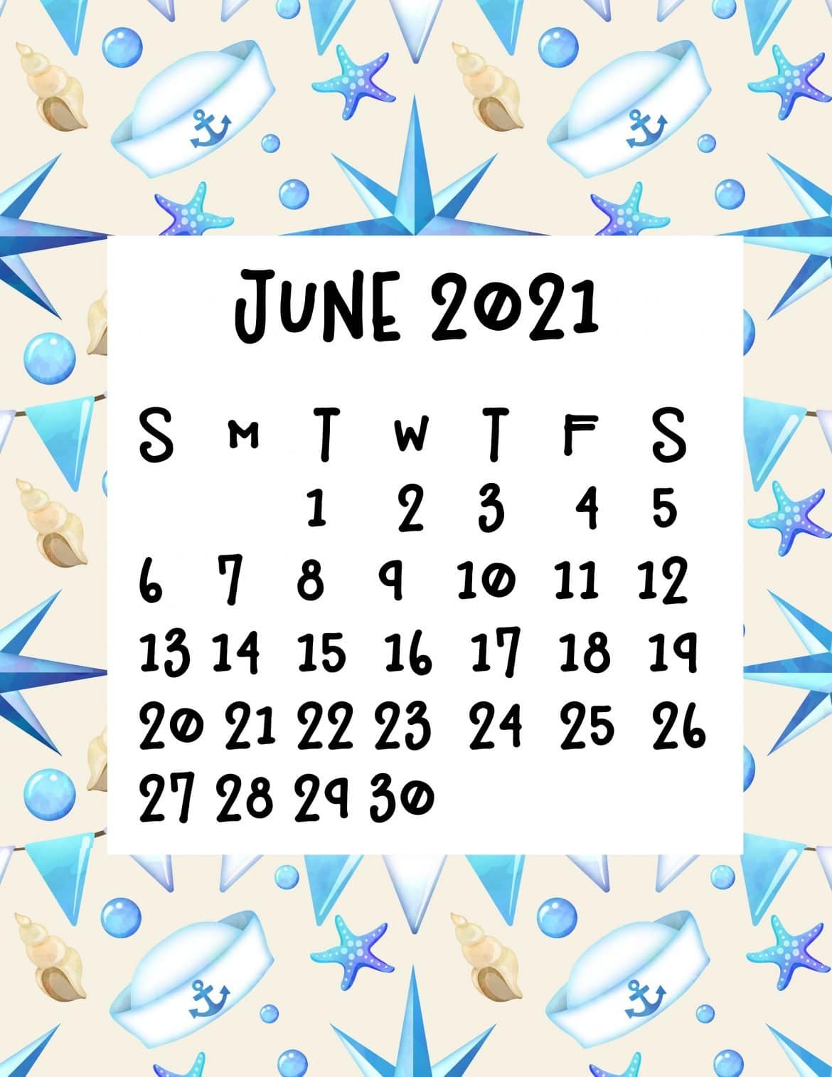 Free Student Planner 2021 In Colorful Nautical Designs