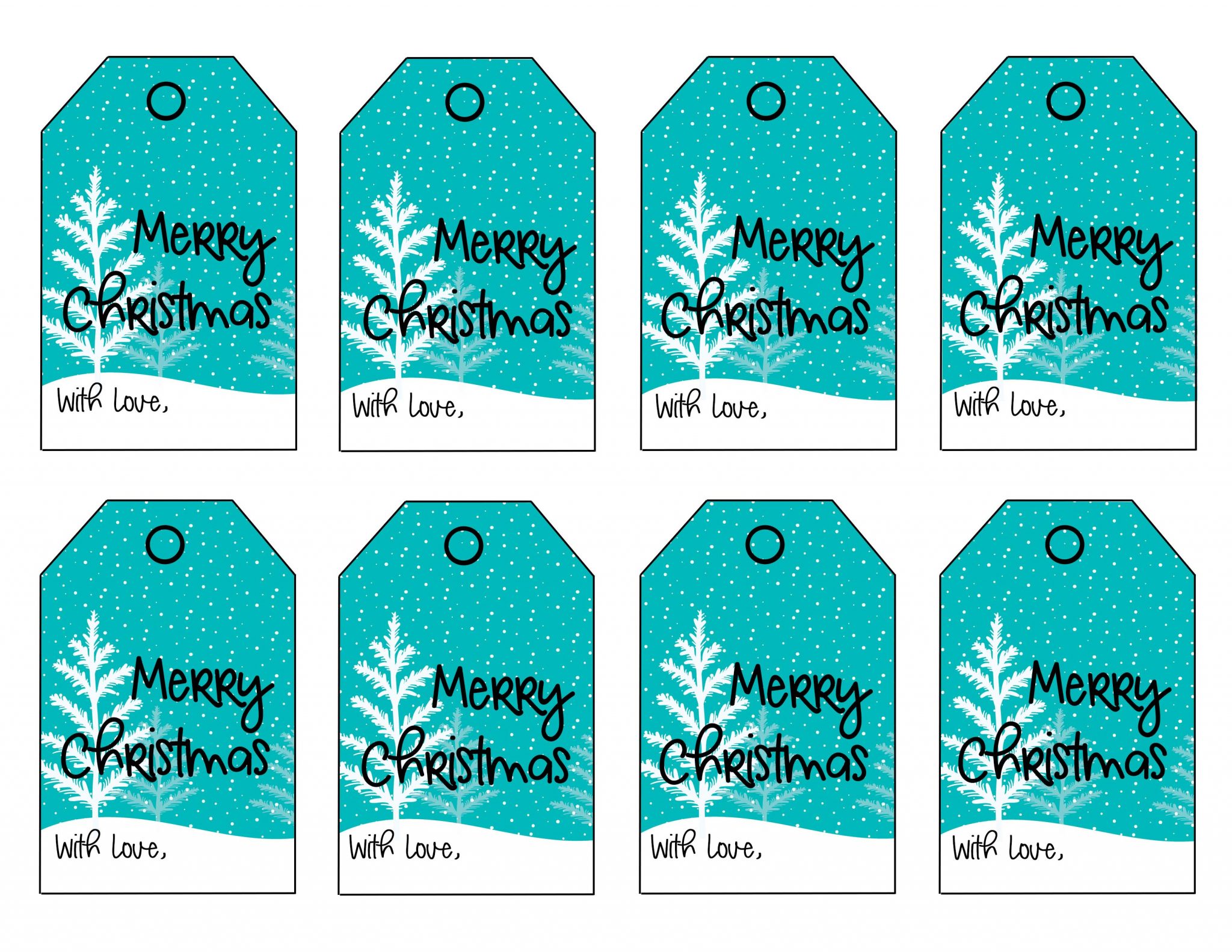 DIY Printable Gift Tags - For Mommies By Mommy
